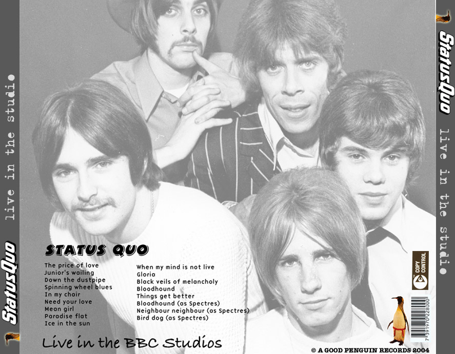 STATUS QUO ONLINE GIGOGRAPHY - Picturesque Matchstickable Tour