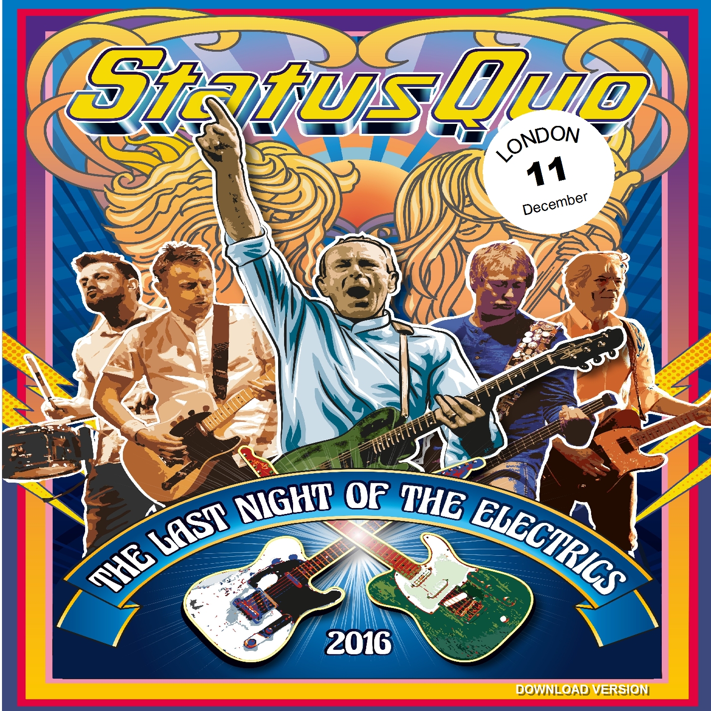 STATUS QUO ONLINE GIGOGRAPHY - The Last Night of....Tour 2016/17